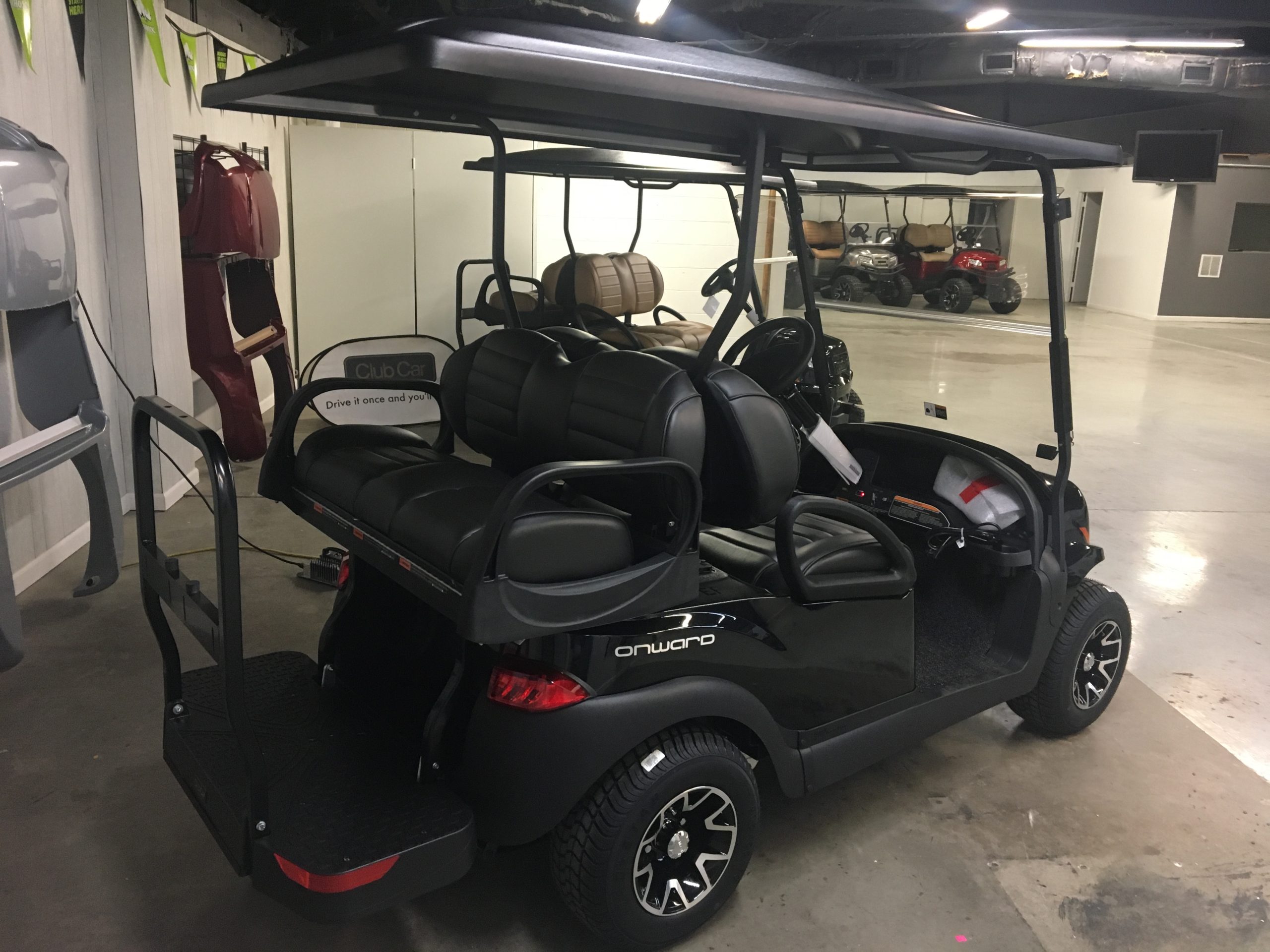 2020 Club Car Onward Electric PTV – Metallic Tuxedo Black | Peebles ...