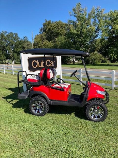 2017 Club Car Precedent Electric – Red Phoenix | Peebles Golf Cars