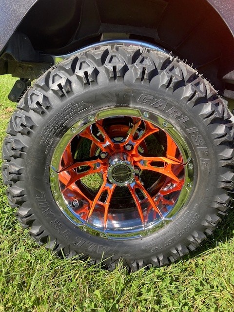 2018 Club Car Precedent Electric – Metallic Orange | Peebles Golf Cars