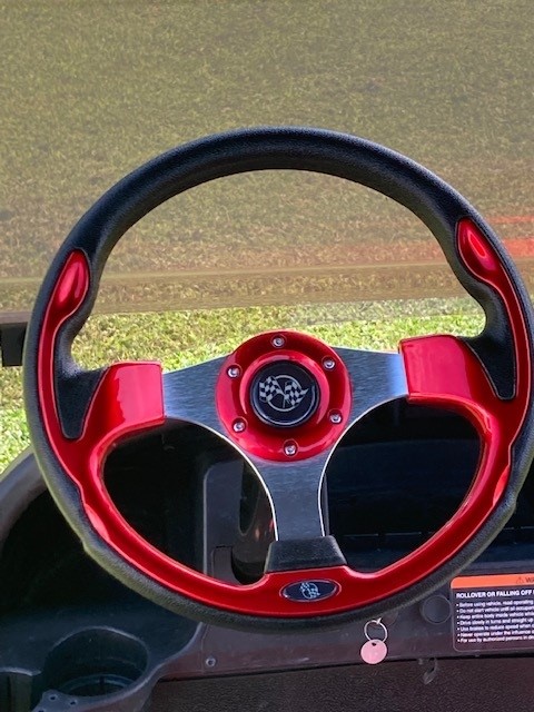 2018 Club Car Precedent L-Ion Electric – Ruby Red | Peebles Golf Cars