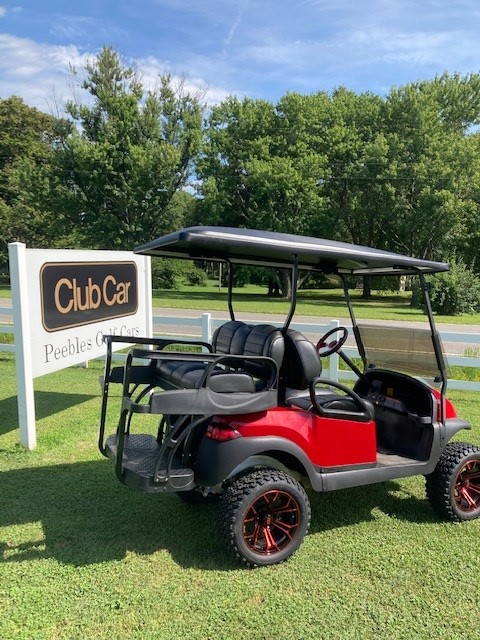 2018 Club Car Precedent L-Ion Electric – Ruby Red | Peebles Golf Cars