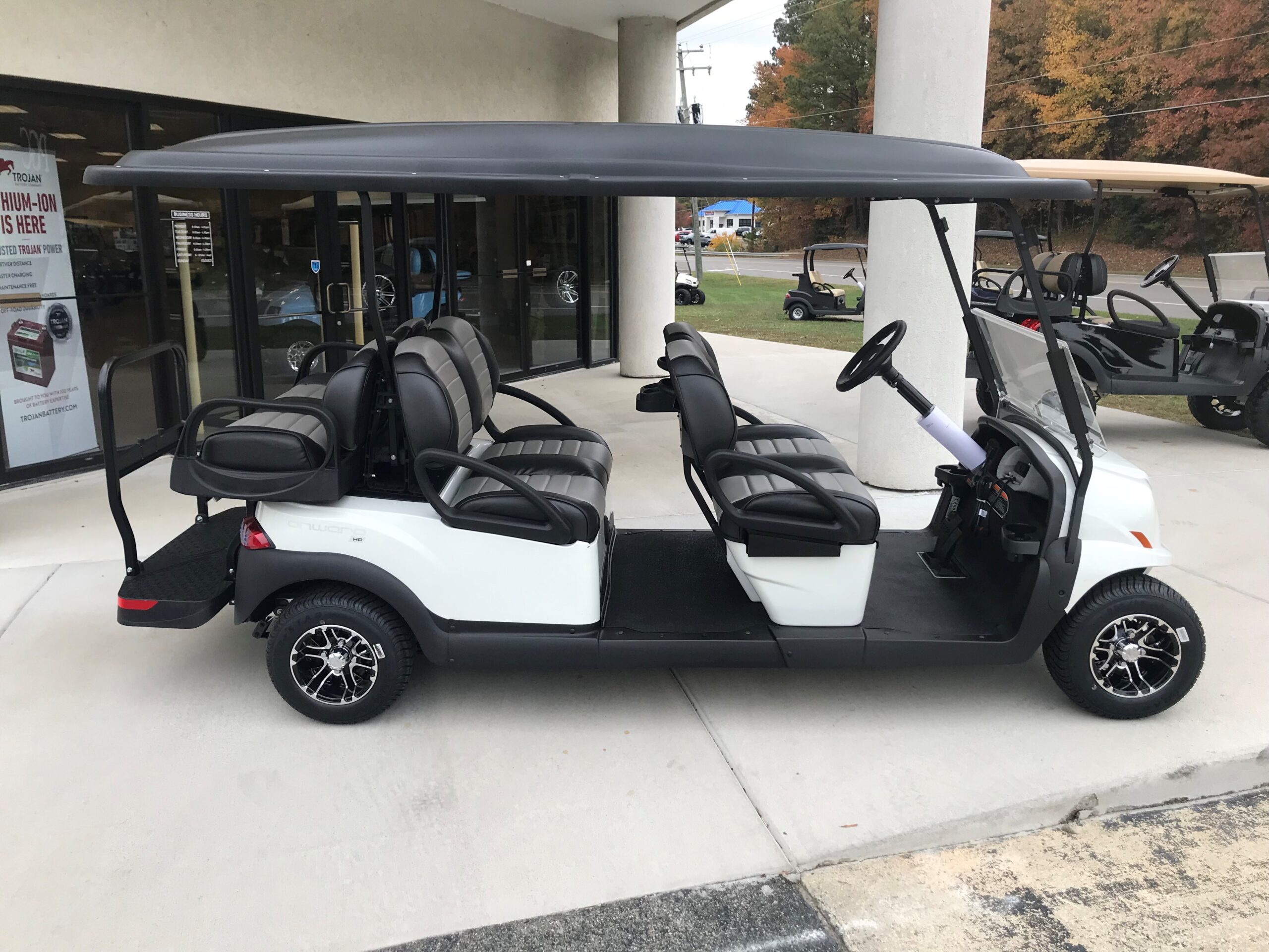 2023 Club Car Onward 6-passenger Electric PTV- Glacier White | Peebles ...